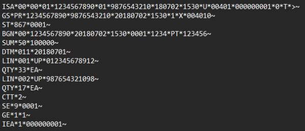 EDI 867: Product Transfer and Resale Report | Astera