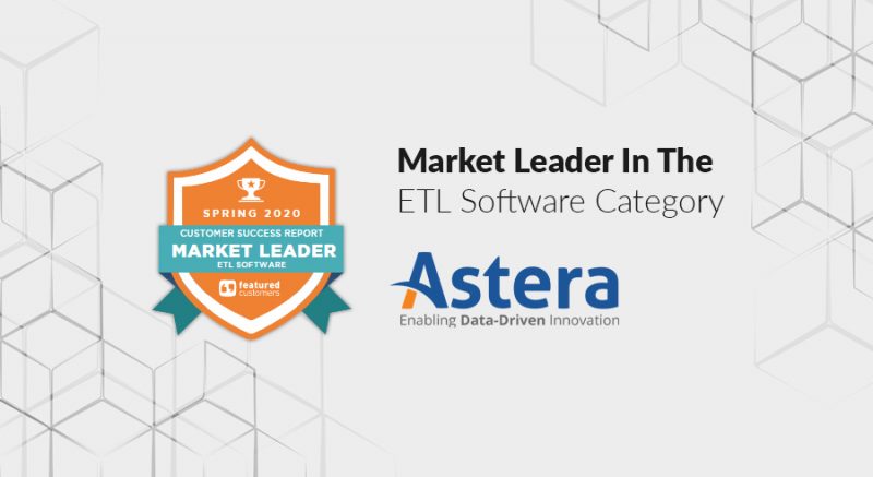 Astera Software Named a Market Leader in the ETL Software Category
