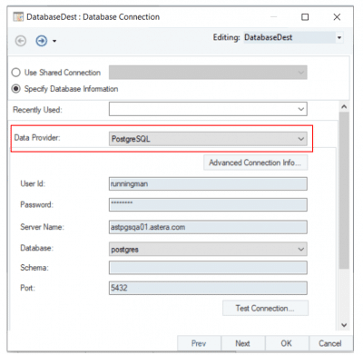 Connect to Vertica Database with Astera Centerprise | Astera