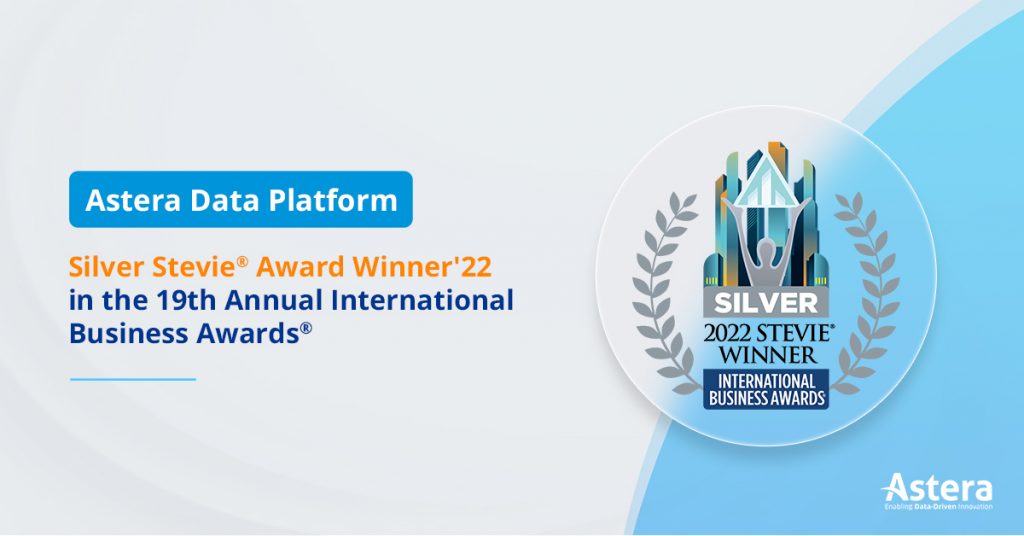 Astera Data Platform Wins 2022 Silver Stevie Award