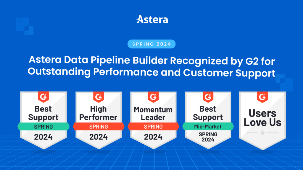 Astera Named a Momentum Leader in G2 Spring Report 2024