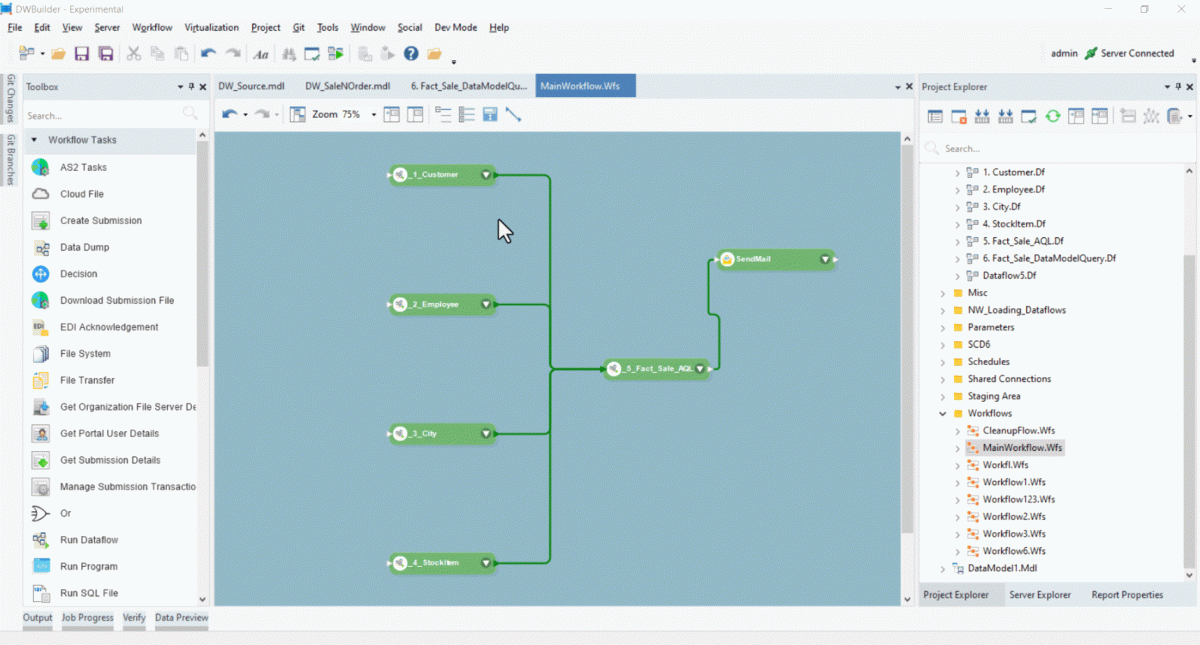 Geautomatiseerde gegevensopslag | Astera Bouwer van datawarehouses
