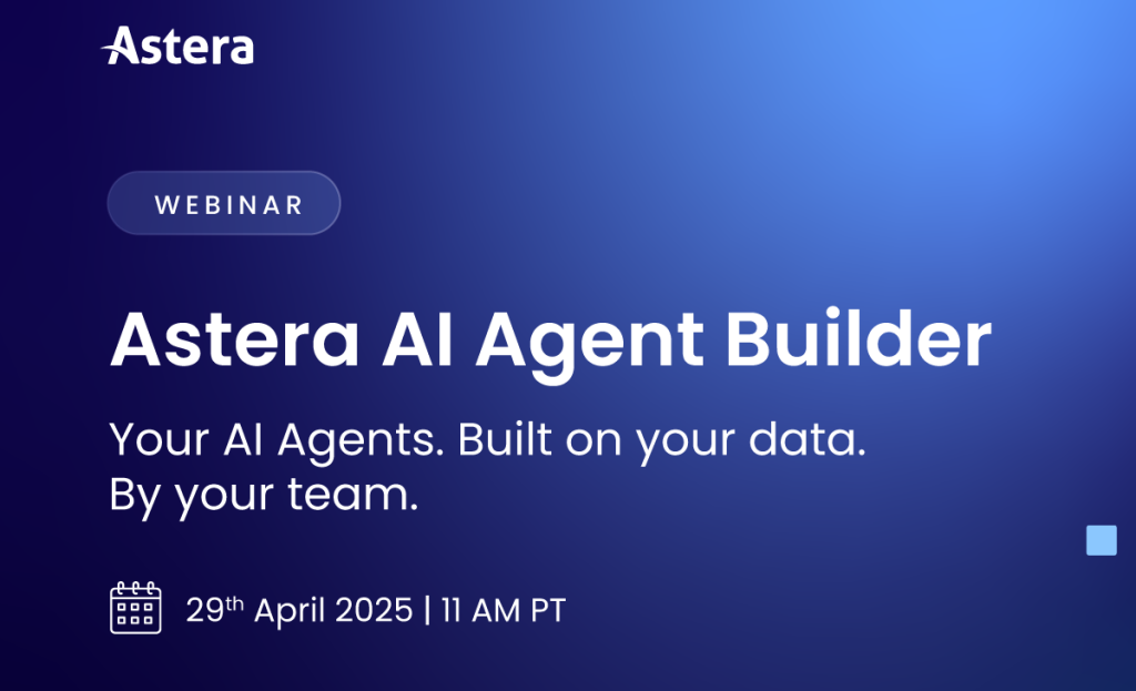 Astera AI Agent Builder — Build AI Agents That Work for You | Astera