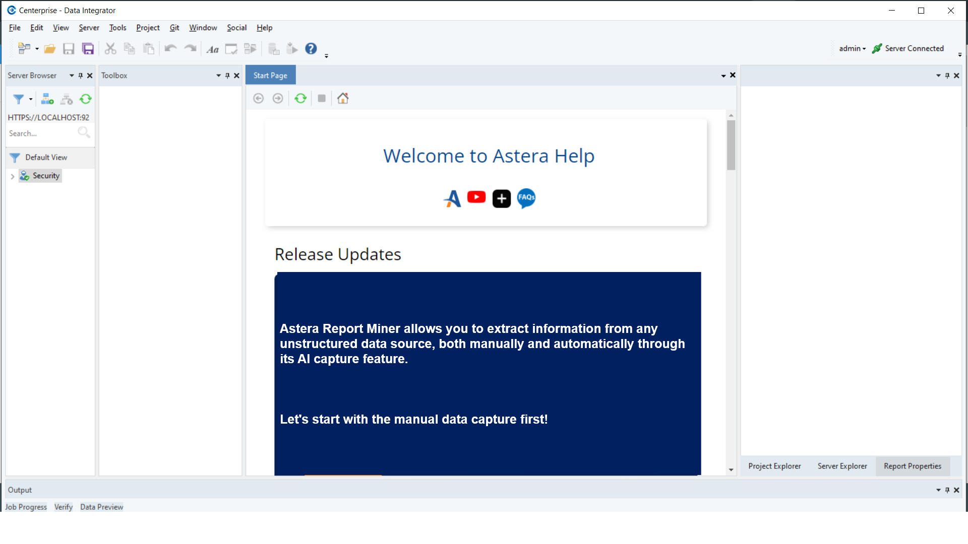ReportMiner Interactive Demo | Astera